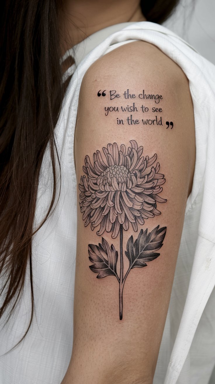 11 Cozy Snug November Birth Flower Tattoo Ideas: A Comprehensive Guide